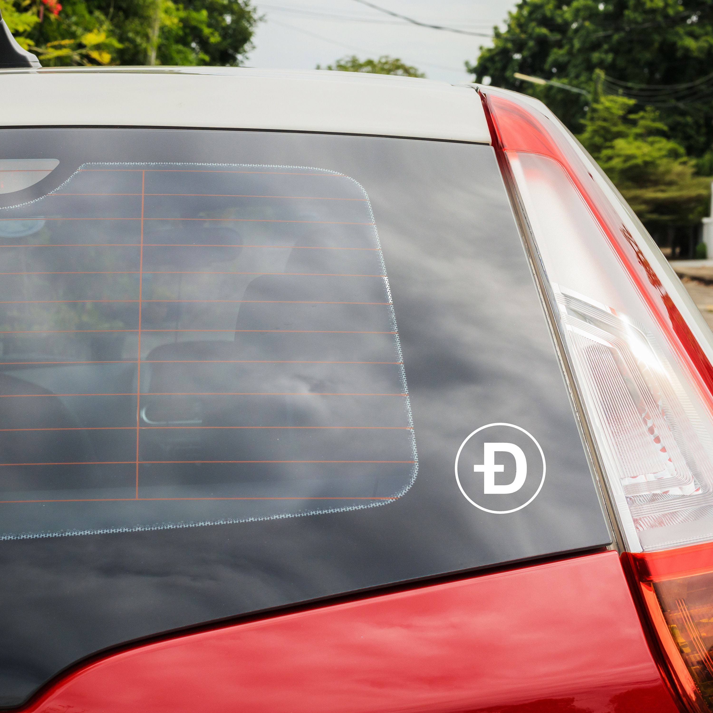 Doge Coin Vinyl Logo, Doge Coin Decal, Doge Coin Car Decal, Dogecoin ...