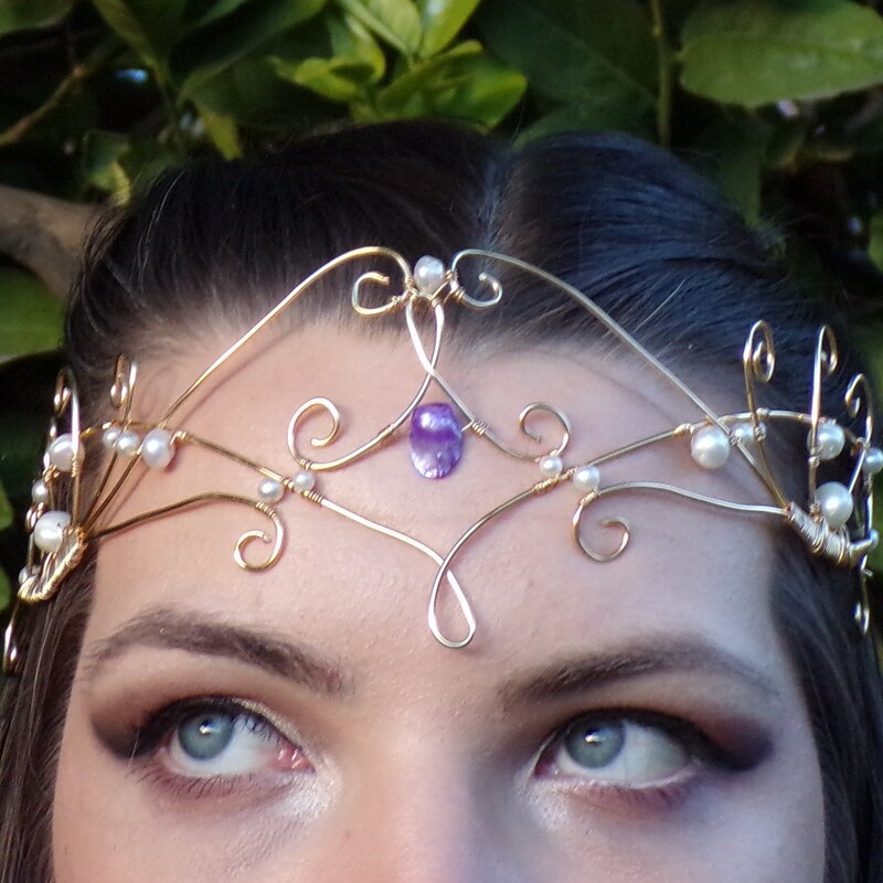 Wire Wrap Tiara - Etsy