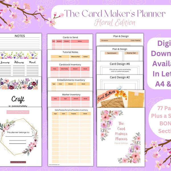 Card Making Project - Etsy