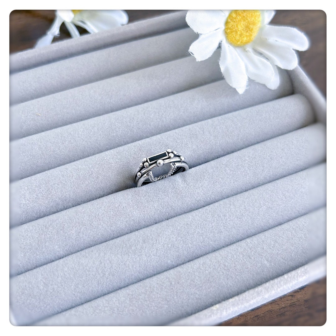925 Stamped Silver Super Cool Style Adjustable Ring for Women - Etsy