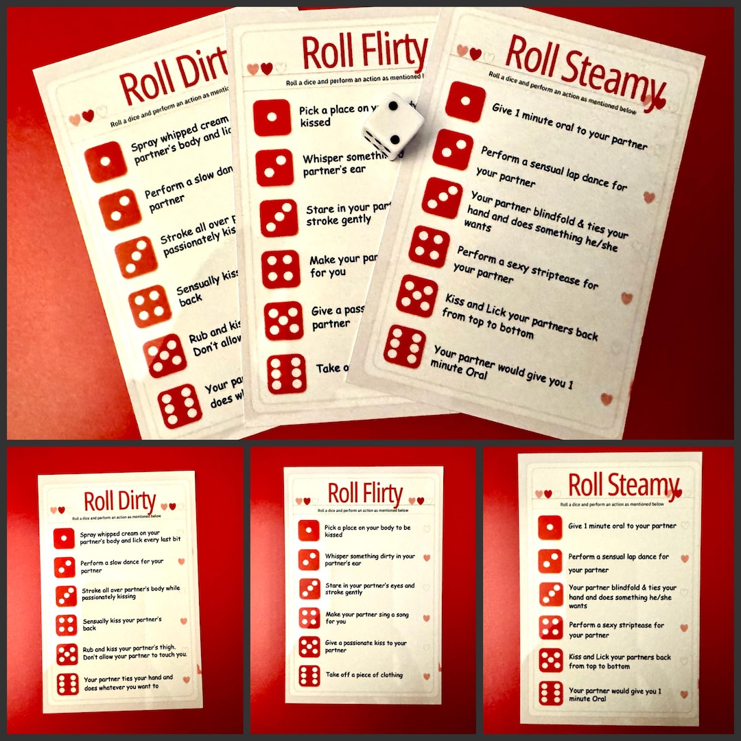 Adult Dirty Dice Game - Etsy