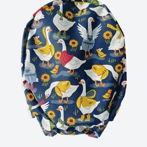 Silly Goose Funny EURO Scrub Cap, Autumn Euro Scrub Hat, Surgical Cap ...