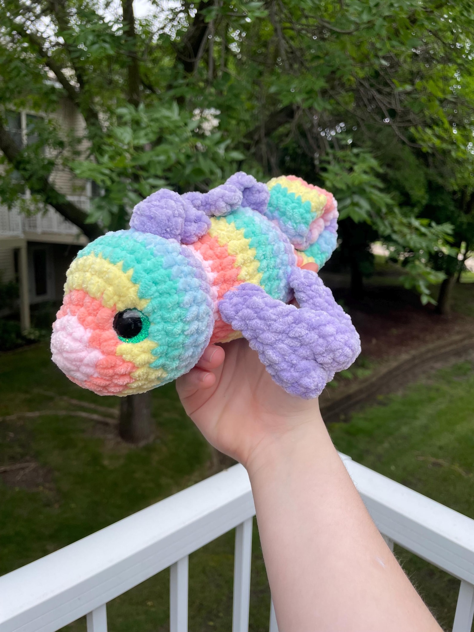 Chameleon Plushie - Etsy