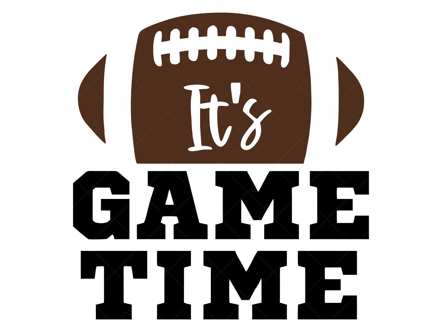 Game Time Football SVG PNG Sports Svg Football Mom Svg Fall Welcome ...