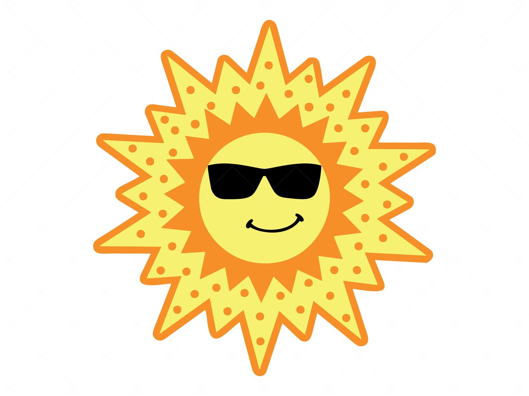 Sun SVG Summer SVG Sunshine SVG Fun Cut Files Cricut - Etsy