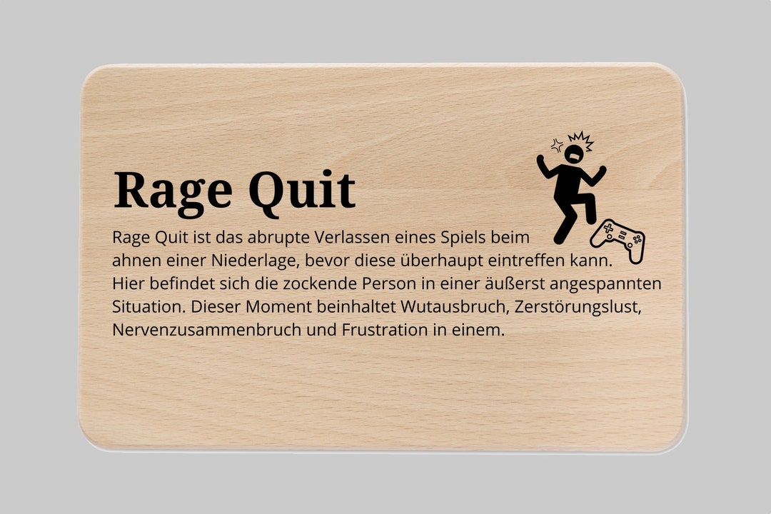 Rage Quit, Rage Quit Saying, Gambler Gifts, Computer Gift, Rage Quit ...