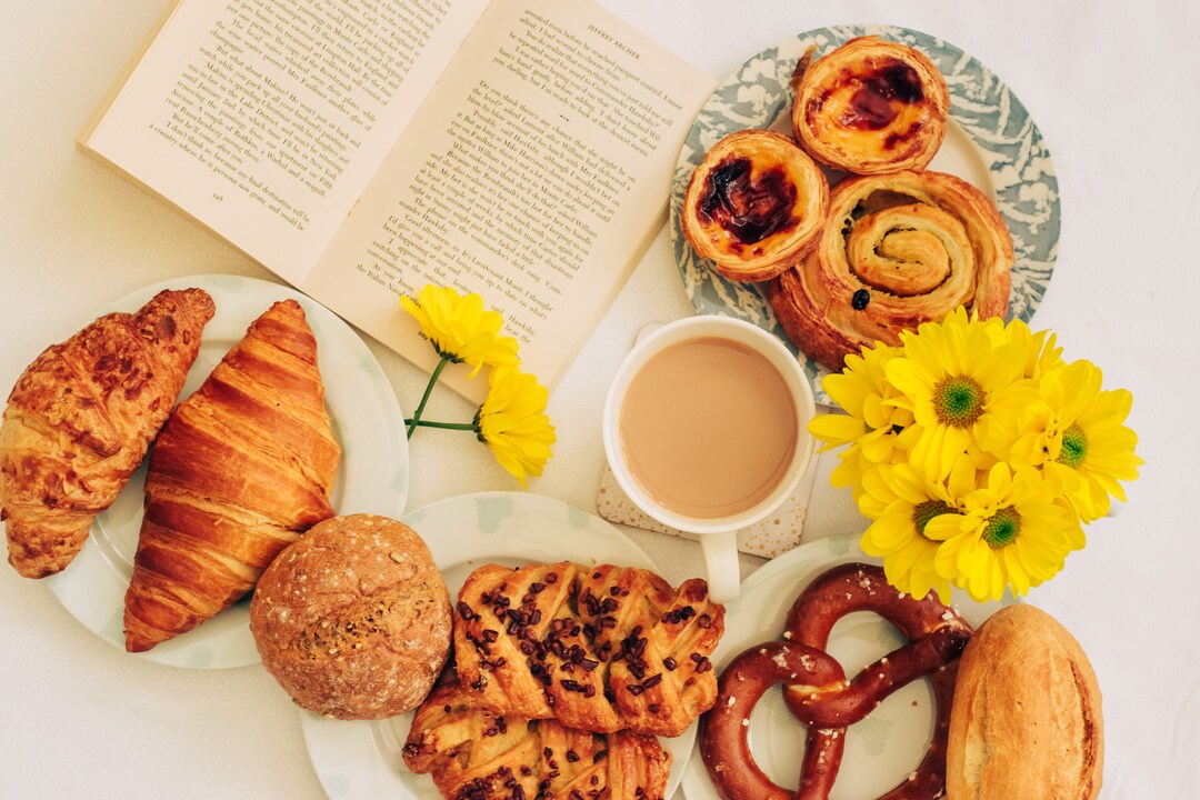 Continental Breakfast Greeting Card - Etsy