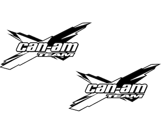 Can Am Team Decal - Etsy