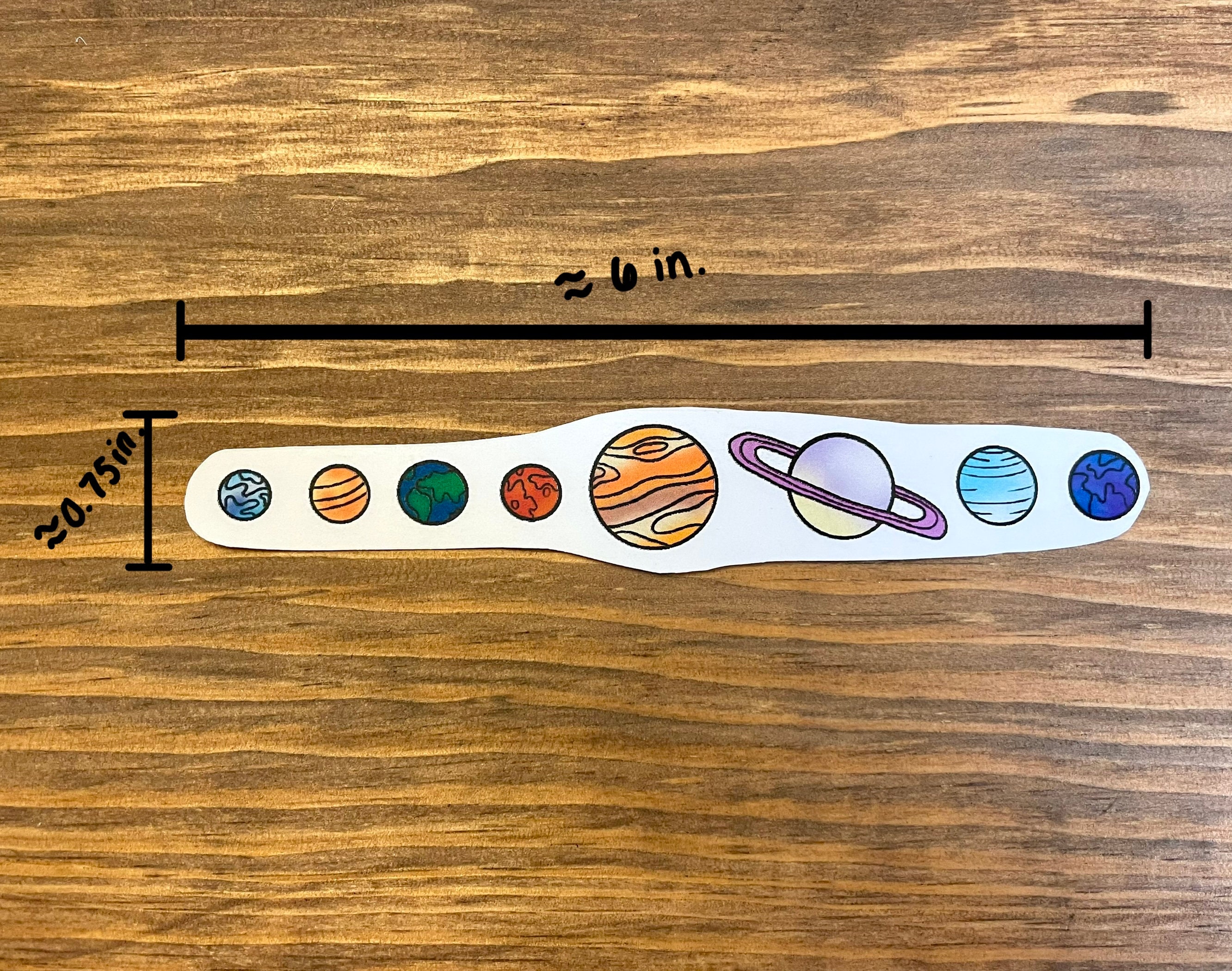 Solar System Sticker//laptop Stickers//rainbow Solar System Stickers - Etsy