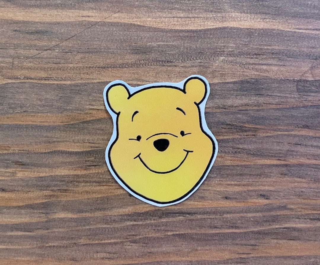 Winnie the Pooh Sticker//winnie the Pooh//pooh Bear Sticker - Etsy