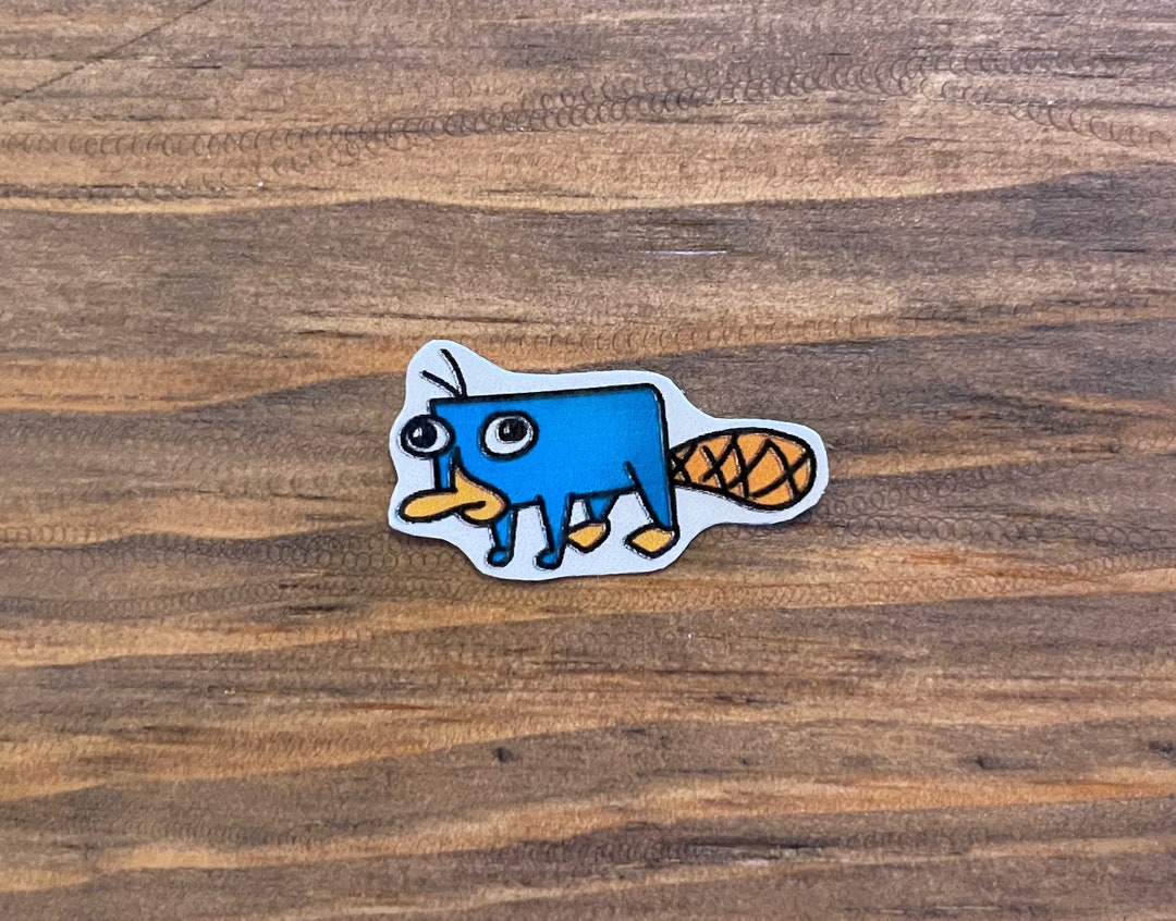 Small Perry the Platypus Sticker//phineas and Ferb Sticker//small ...