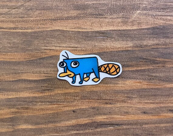 Small Perry the Platypus Sticker//phineas and Ferb - Etsy