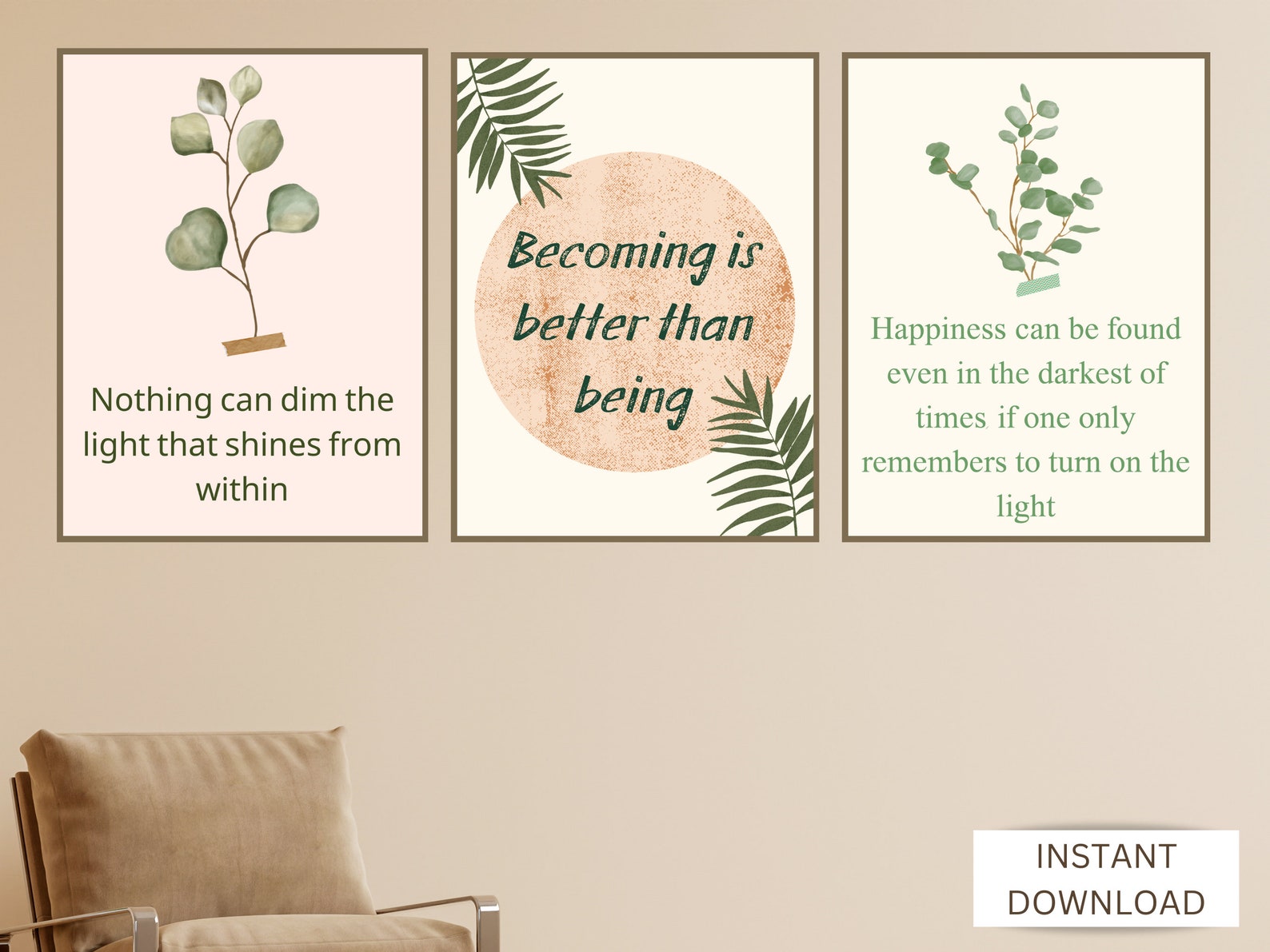 Set of 20 Therapist Office Decor Social Worker Posters - Etsy