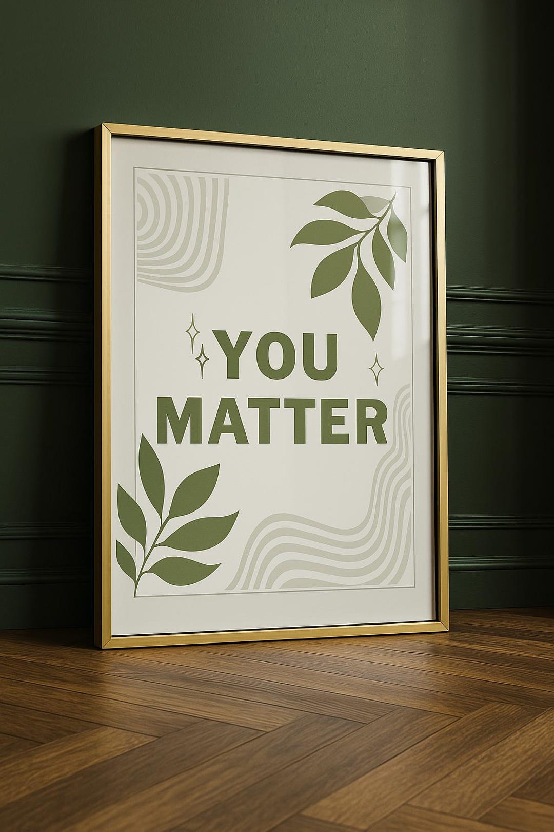 You Matter Poster, Therapy Office Decor, Calming Down Corner, School ...