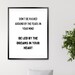 Follow Your Heart Printable Wall Art, Inspirational Poster, Follow Your ...