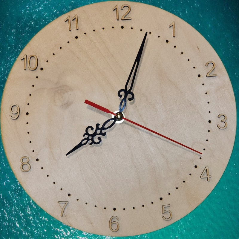 Wooden Clock Kit - Etsy