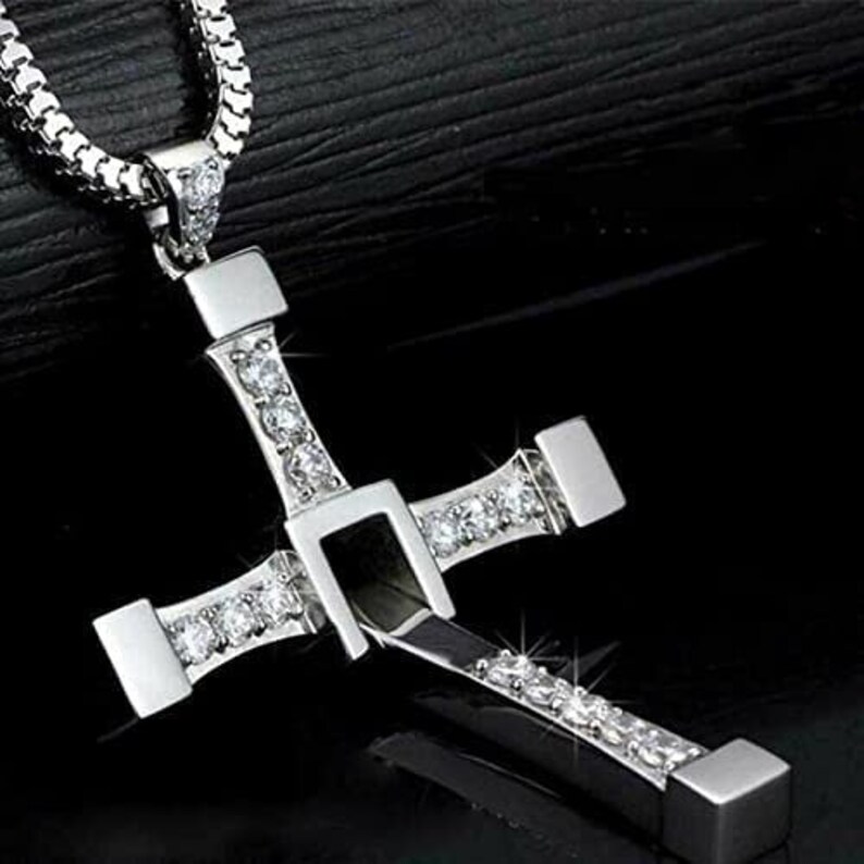 Fast and Furious Dominic Toretto Cross Stinless Steel Silver - Etsy UK