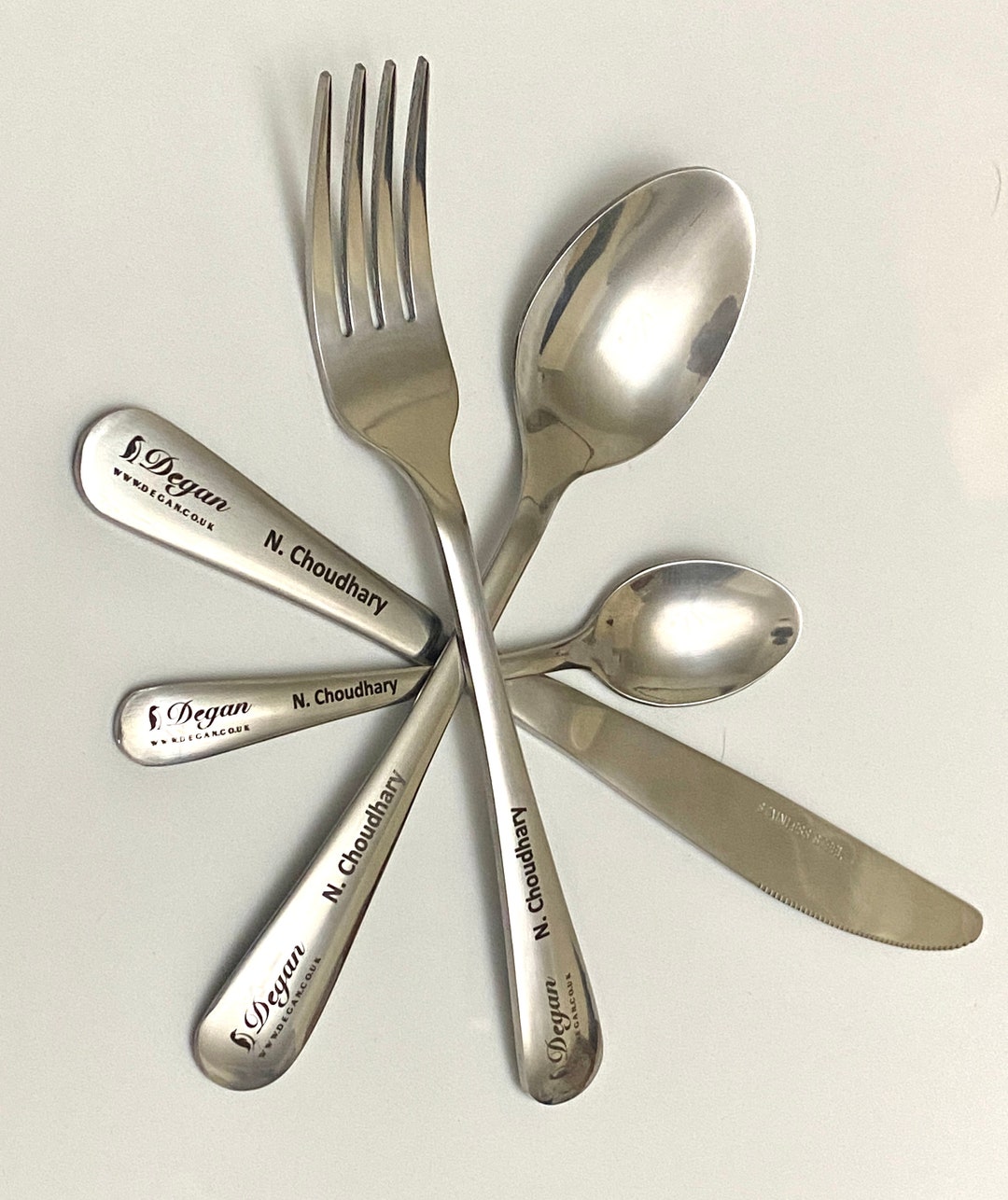 Set di posate personalizzate di qualità premium di 4 regali di - Etsy ...