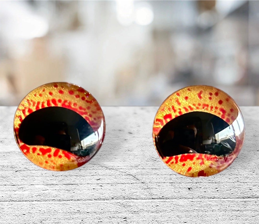 OCTOPUS SAFETY EYES for and Soft Toy Making Suitable for Goat, Reptiles ...