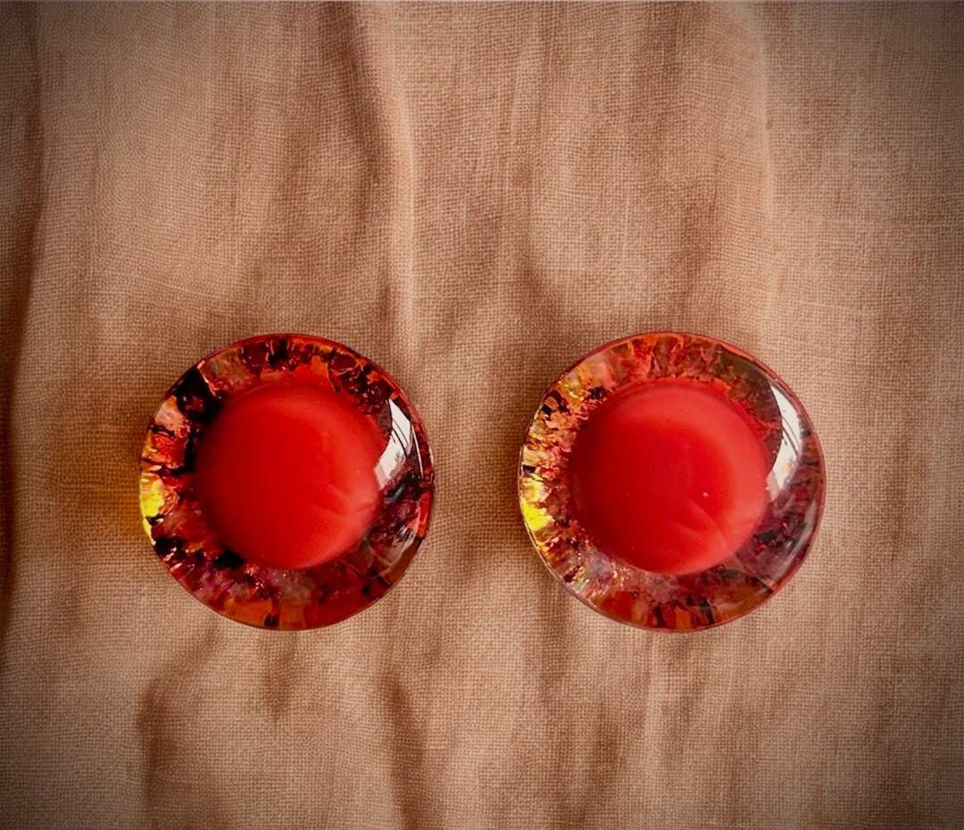 RED SAFETY EYES Fireflies for Soft Toy and Doll Making Perfect Craft or ...