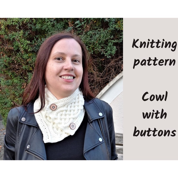 Cowl With Buttons - Etsy