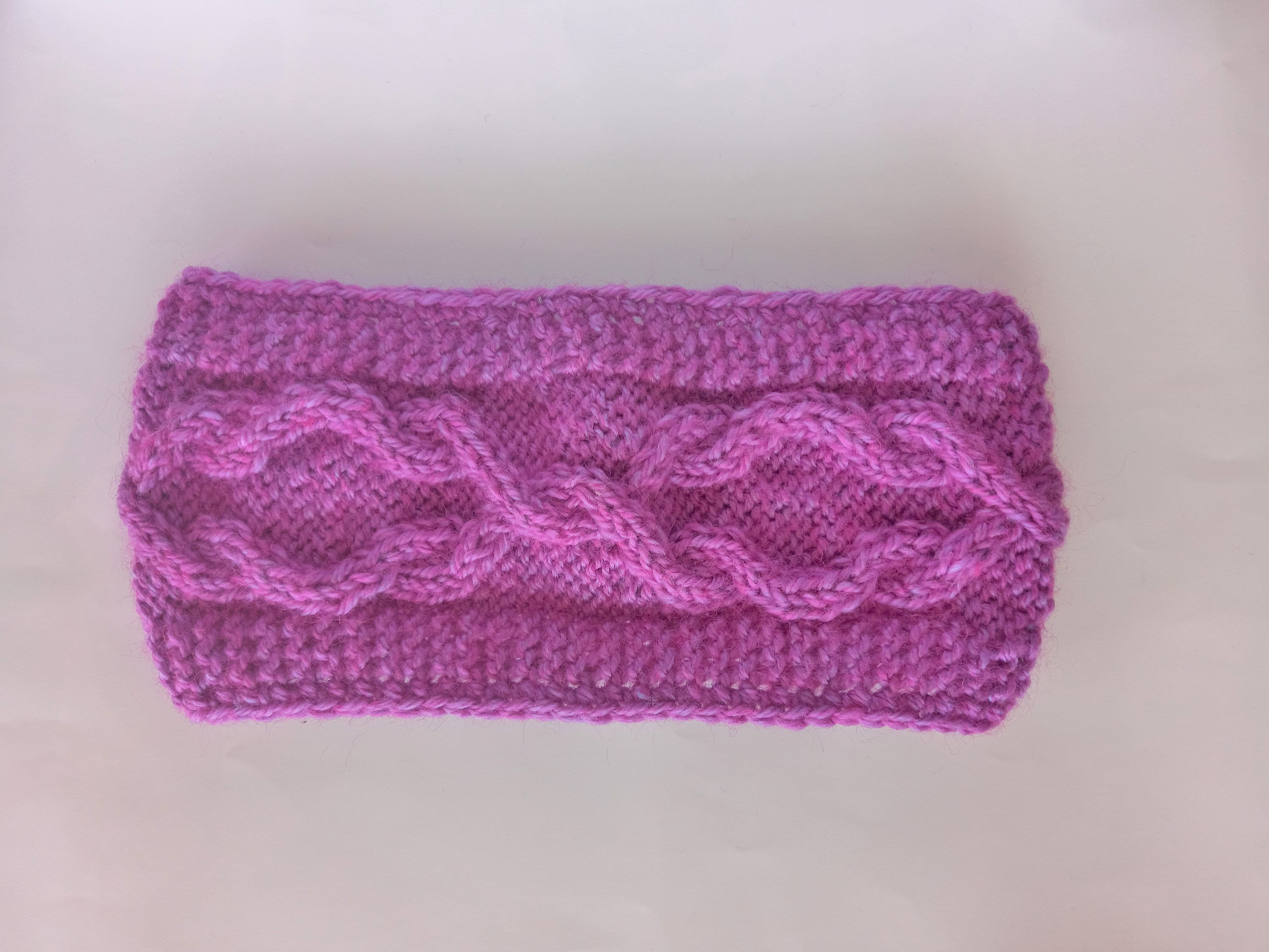 Headband Knitting Pattern With Celtic Cables, Winter Ear Warmer for ...