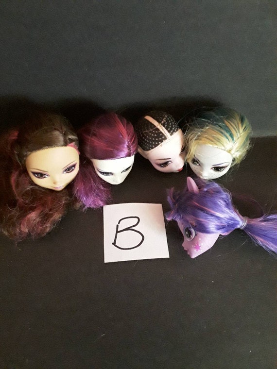 Monster High and Other Doll Heads for Ooak - Etsy