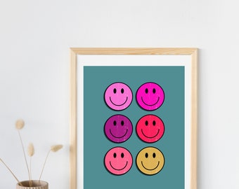 Smiley Faces Digital Download - Etsy