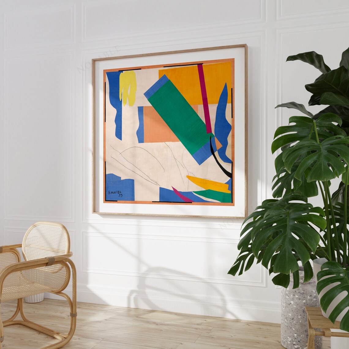 Henri Matisse Print Memory of Oceania Matisse Cut Outs Art - Etsy