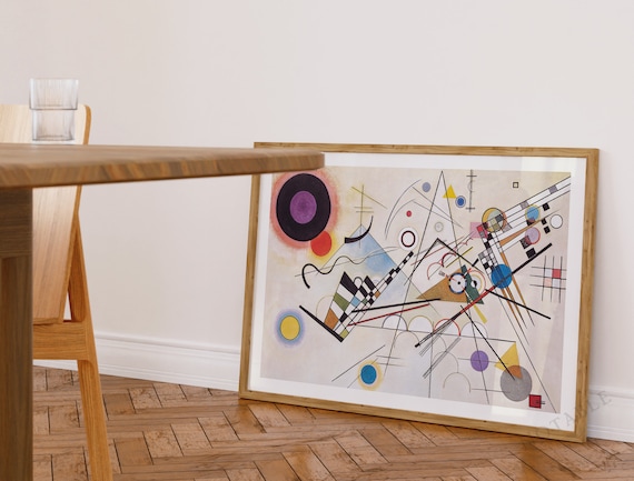 Wassily Kandinsky Print Composition VIII 8 Ship From the - Etsy