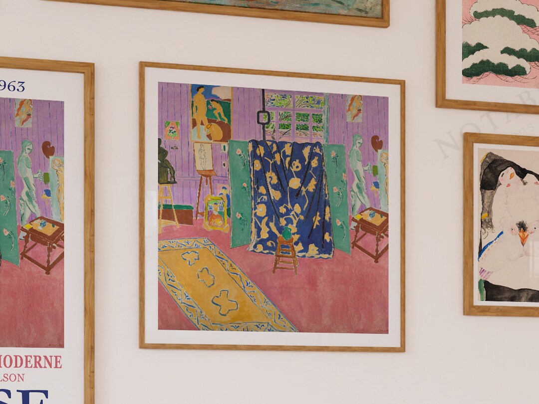 Matisse Square Print, the Pink Studio, Square Print | Ship From Uk/us ...