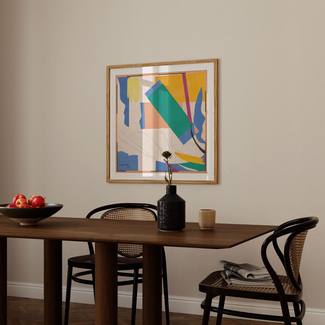 Henri Matisse Print, Memory of Oceania, Matisse Cut Outs Art Print ...