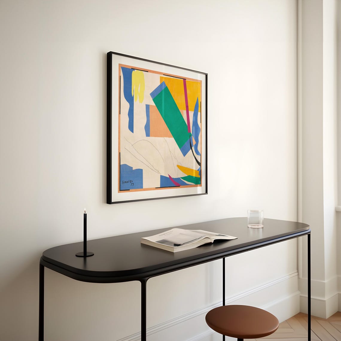 Henri Matisse Print, Memory of Oceania, Matisse Cut Outs Art Print ...