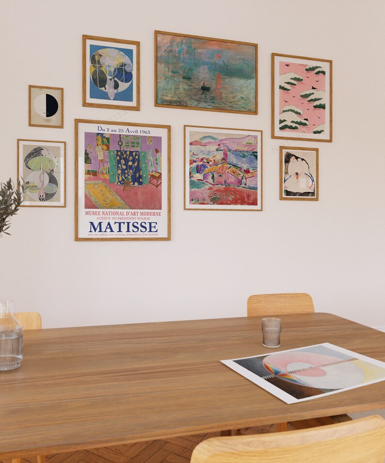 Henri Matisse Square Print Les Toits De Collioure Landscape - Etsy