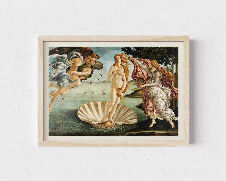 Sandro Botticelli Wall Art, the Birth of Venus, Ship From Uk/us/europe ...