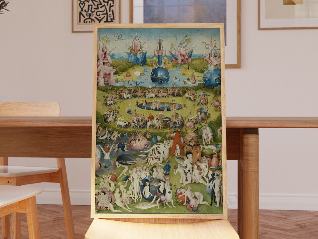 Hieronymus Bosch Print, the Garden of Earthly Delights Print, 1503–1515 ...