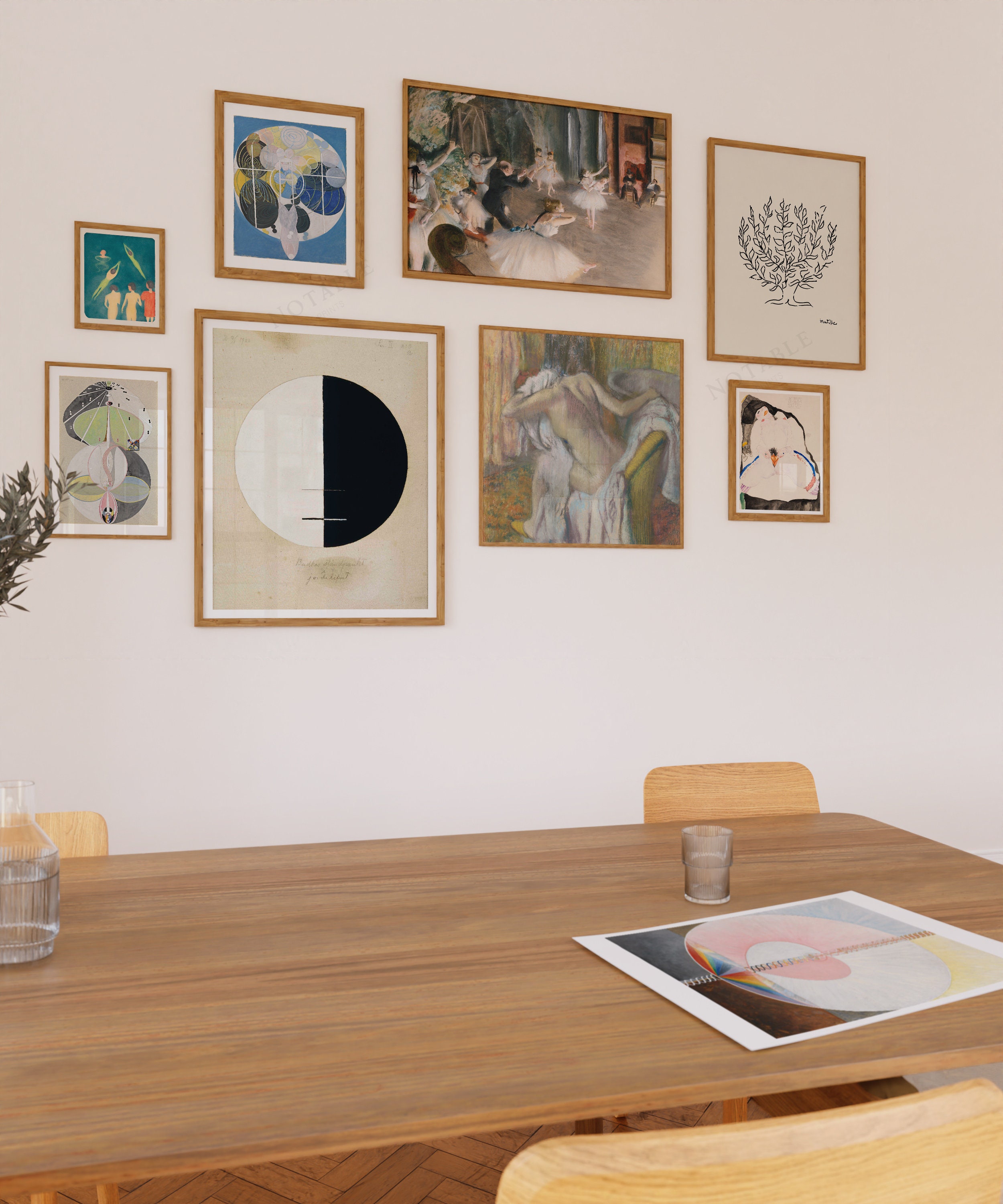 Edgar Degas Print After the Bath Woman Drying Herself Ship - Etsy