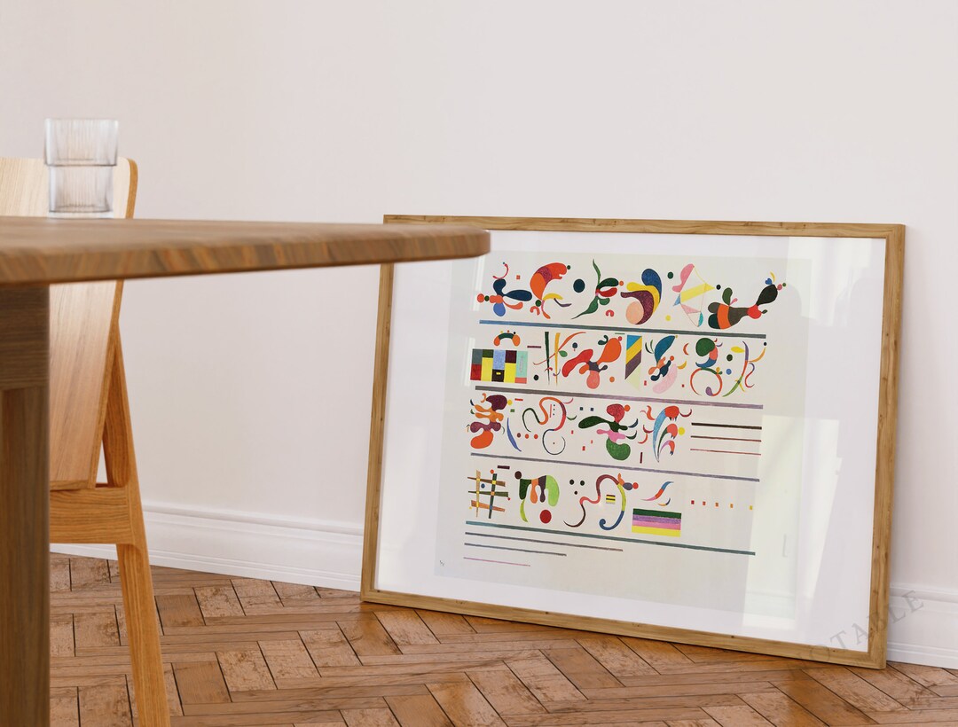 Wassily Kandinsky Print, Succession C.1935, Ship From Uk/us/europe ...