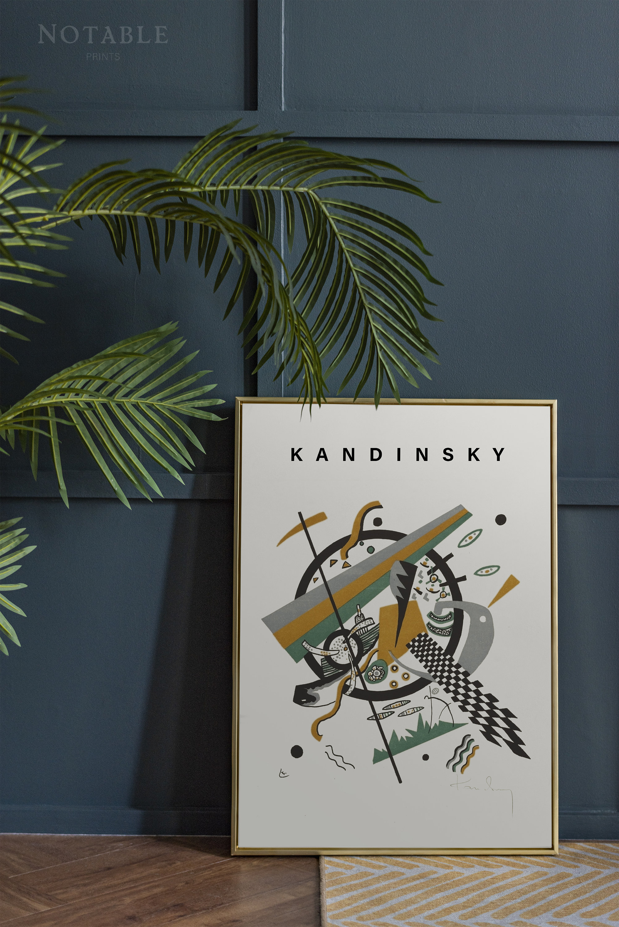 Kandinsky Poster 1922 Small Worlds IV Ship From the - Etsy Canada