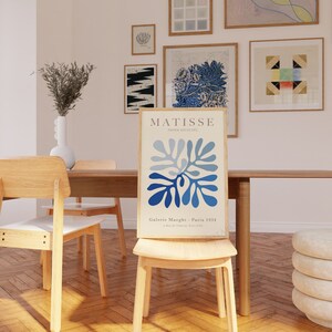 Matisse Print, Henri Matisse Blue Algae Cut Out Poster, Matisse Wall ...