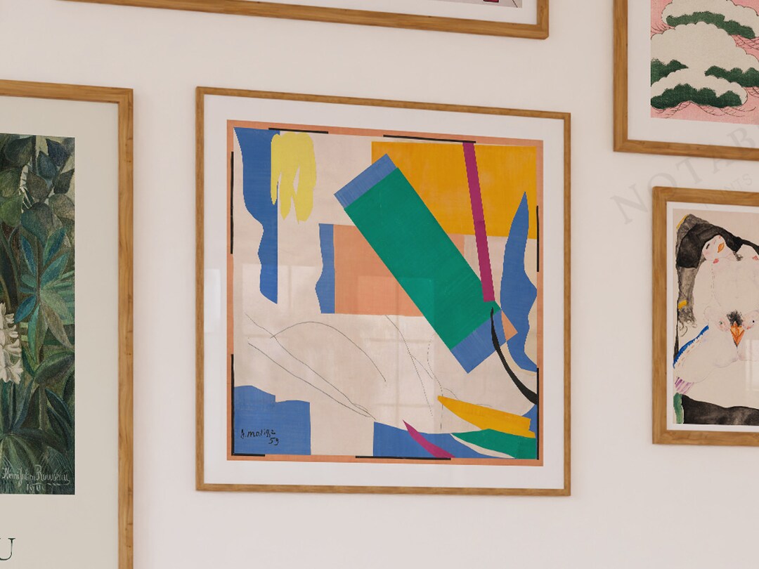 Henri Matisse Print Memory of Oceania Matisse Cut Outs Art - Etsy