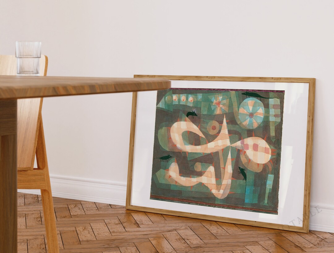 Paul Klee Horizontal Print, the Barbed Noose With the Mice C.1923, Ship ...