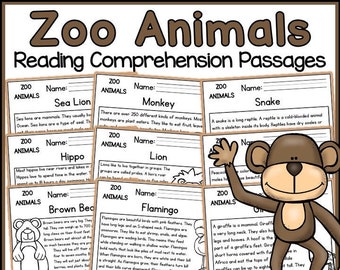 Antarctic Animals Reading Comprehension Passages and Questions Science ...