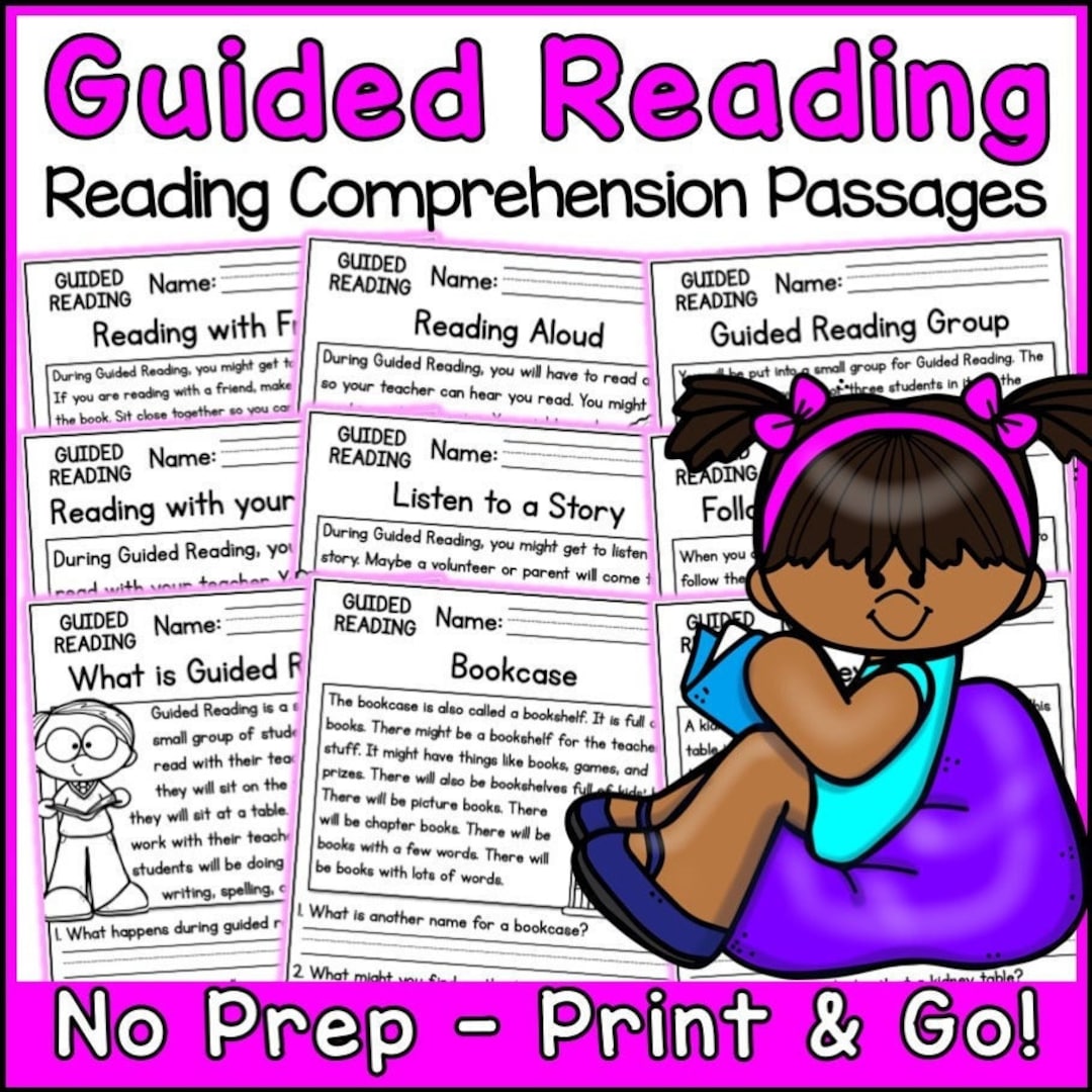 Guided Reading Reading Comprehension Passages and Questions Back to ...