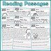 Indoor Recess Reading Comprehension Passages and Questions Back to ...