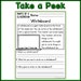 Parts of a Classroom Reading Comprehension Passages and Questions Back ...