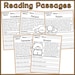 Australian Animals K-2 Reading Comprehension Passages Bundle Homeschool ...