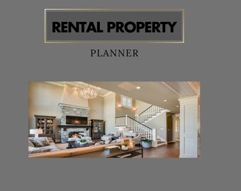 Rental Planner - Etsy