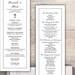 Catholic Wedding Program Template, Elegant Wedding Ceremony Program ...