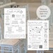 Infographic Wedding Program, Editable Wedding Details Card, Ceremony ...